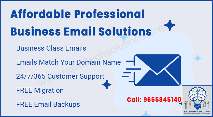 Professional Business Email Solutions | Tailored to Your Needs